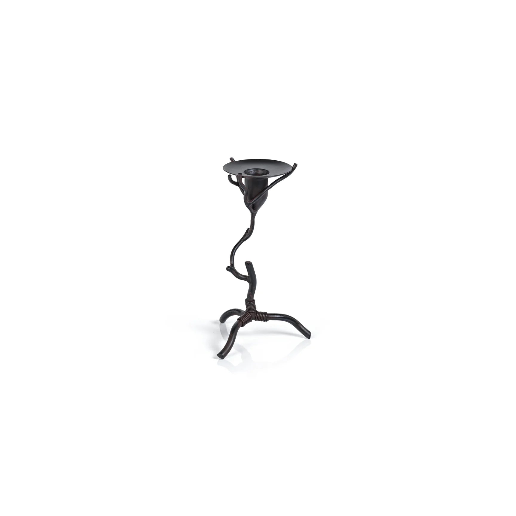 Twig Wrought Iron Taper Candle Holder (3 Sizes)
