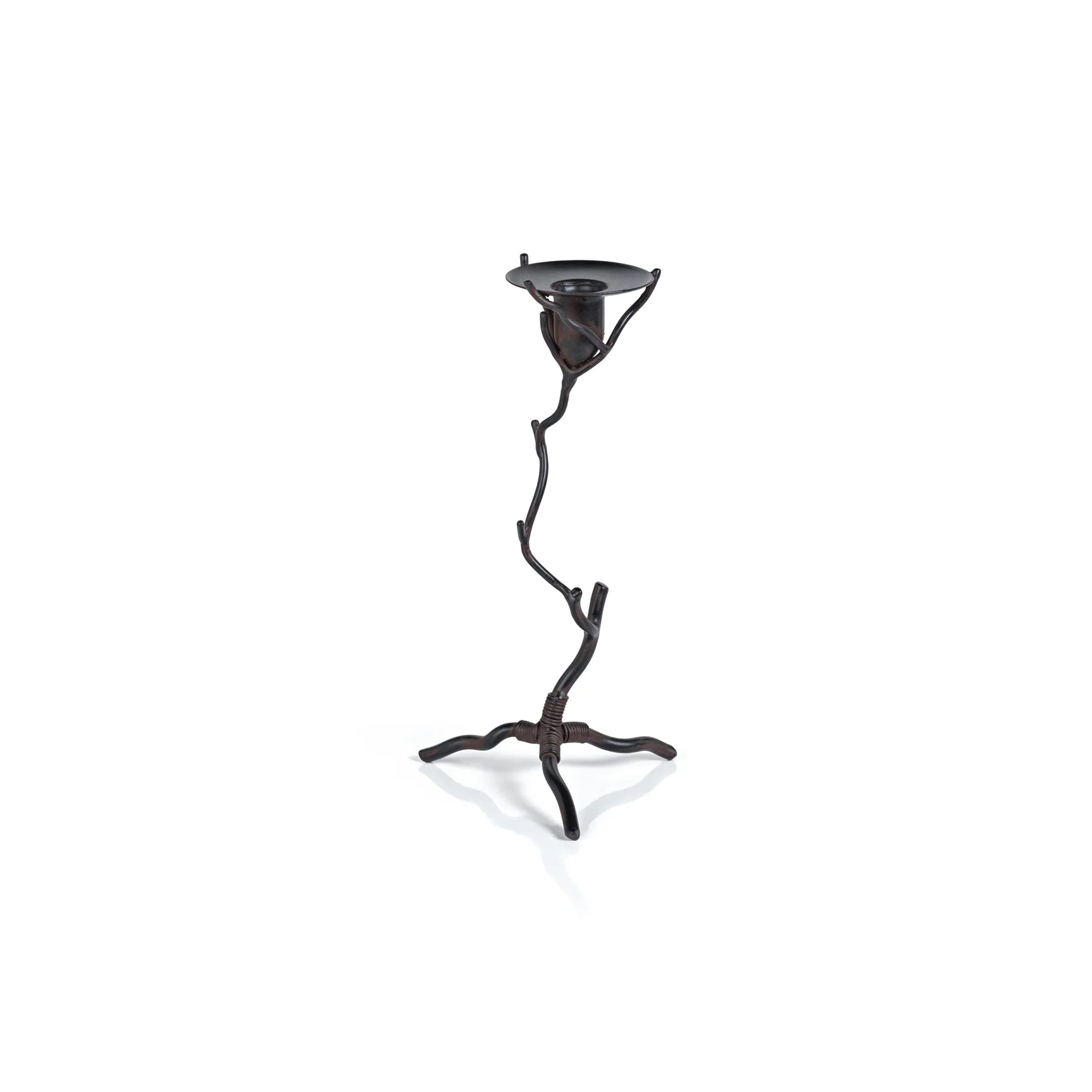 Twig Wrought Iron Taper Candle Holder (3 Sizes)