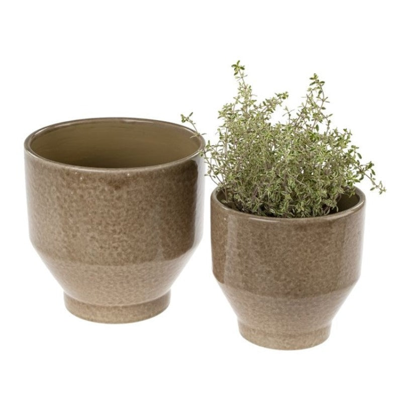 Sand Glazed Pot (2 Sizes)