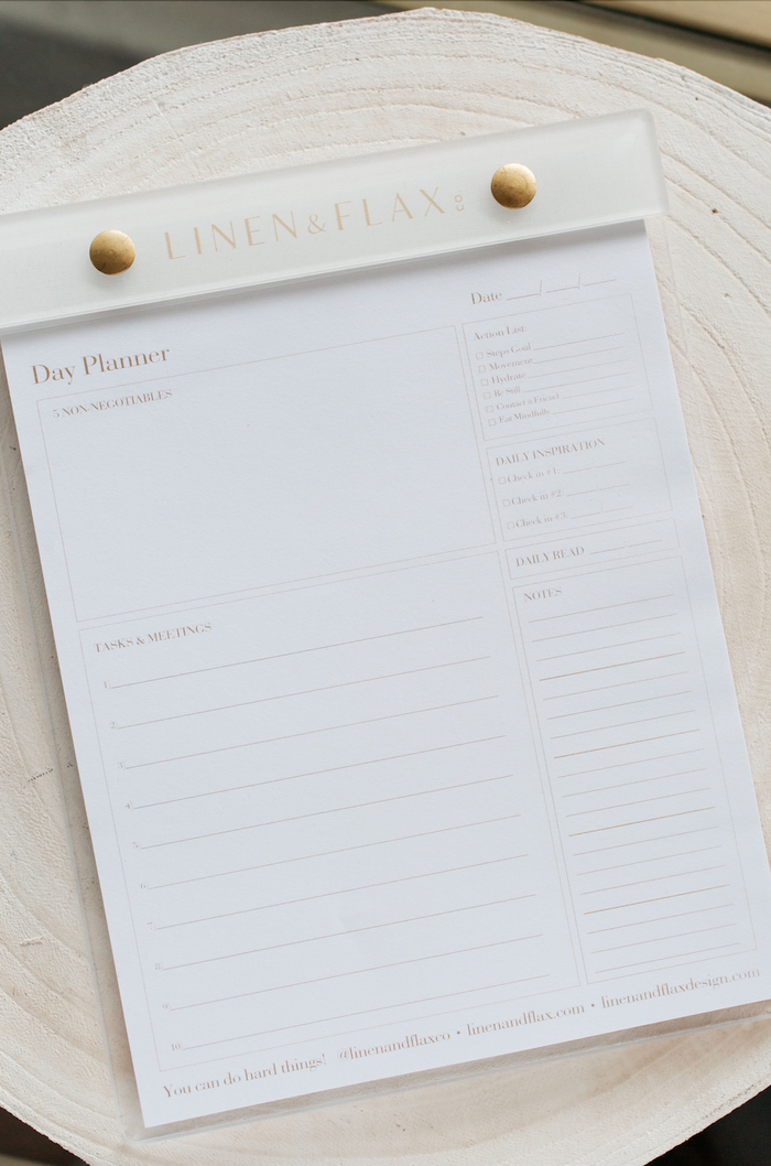 Daily Acrylic Notepad