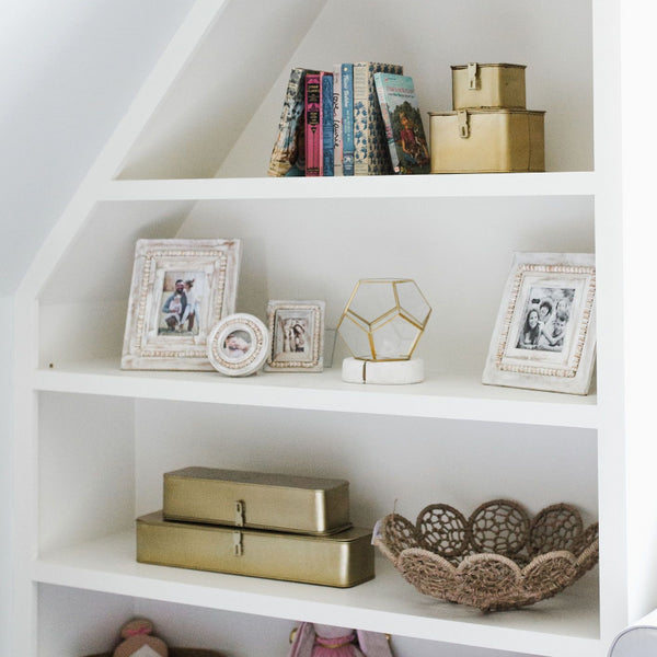 Rectangular Brass Box Set